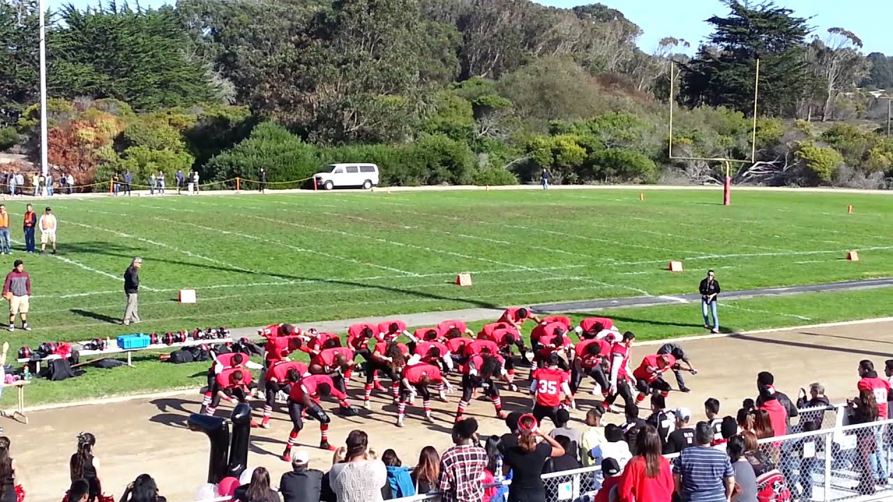 Seaside high school haka 2014 - YouTube