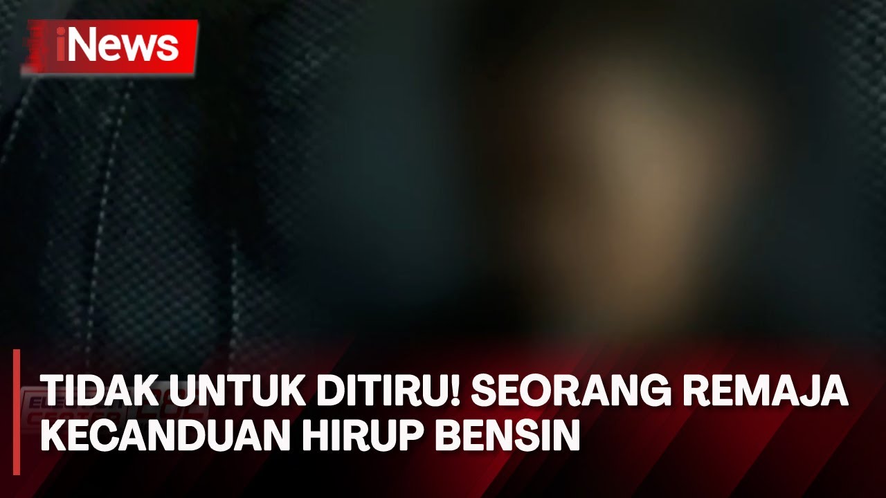 Tidak untuk Ditiru! Seorang Remaja di Bojonegoro Kecanduan Hirup Bensin ...