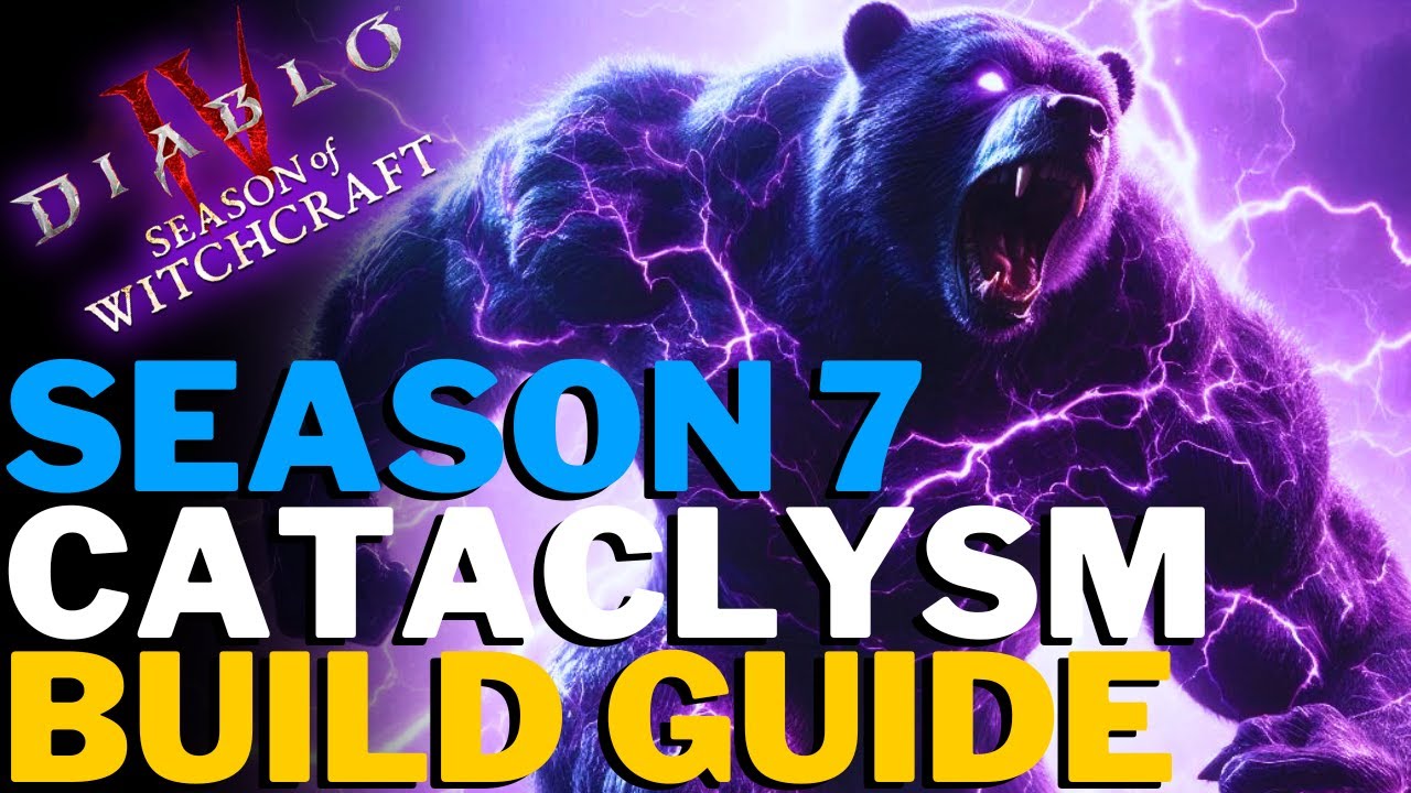 Diablo 4 - CATACLYSM Endgame Build Guide! HCSSF Approved! NO Igni/Bac ...