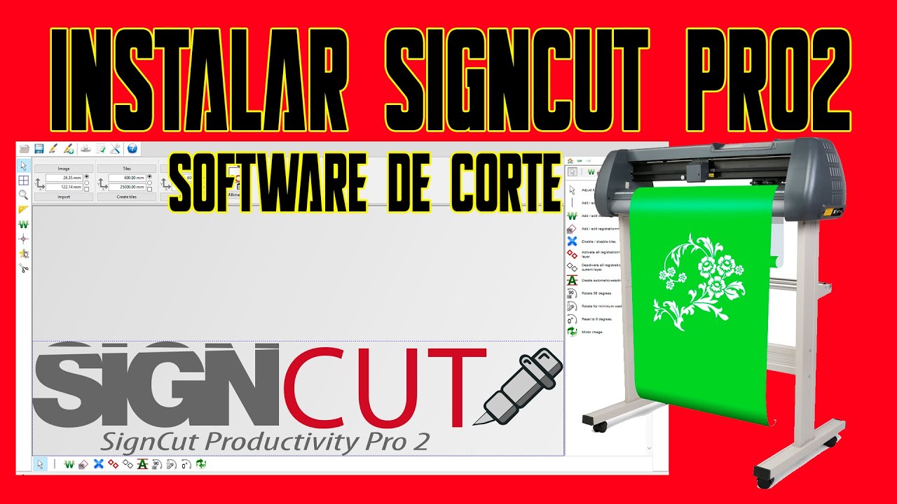 INSTALAR SIGNCUT PRO 2 / WIN 7/8/10 - YouTube
