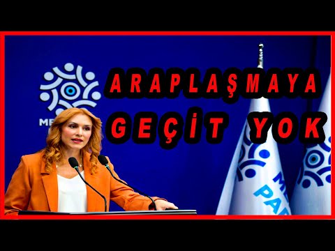 Türkiye'nin Araplaşmasına İzin Vermeyeceğiz | Memleket Partisi | Mülteci Sorunu