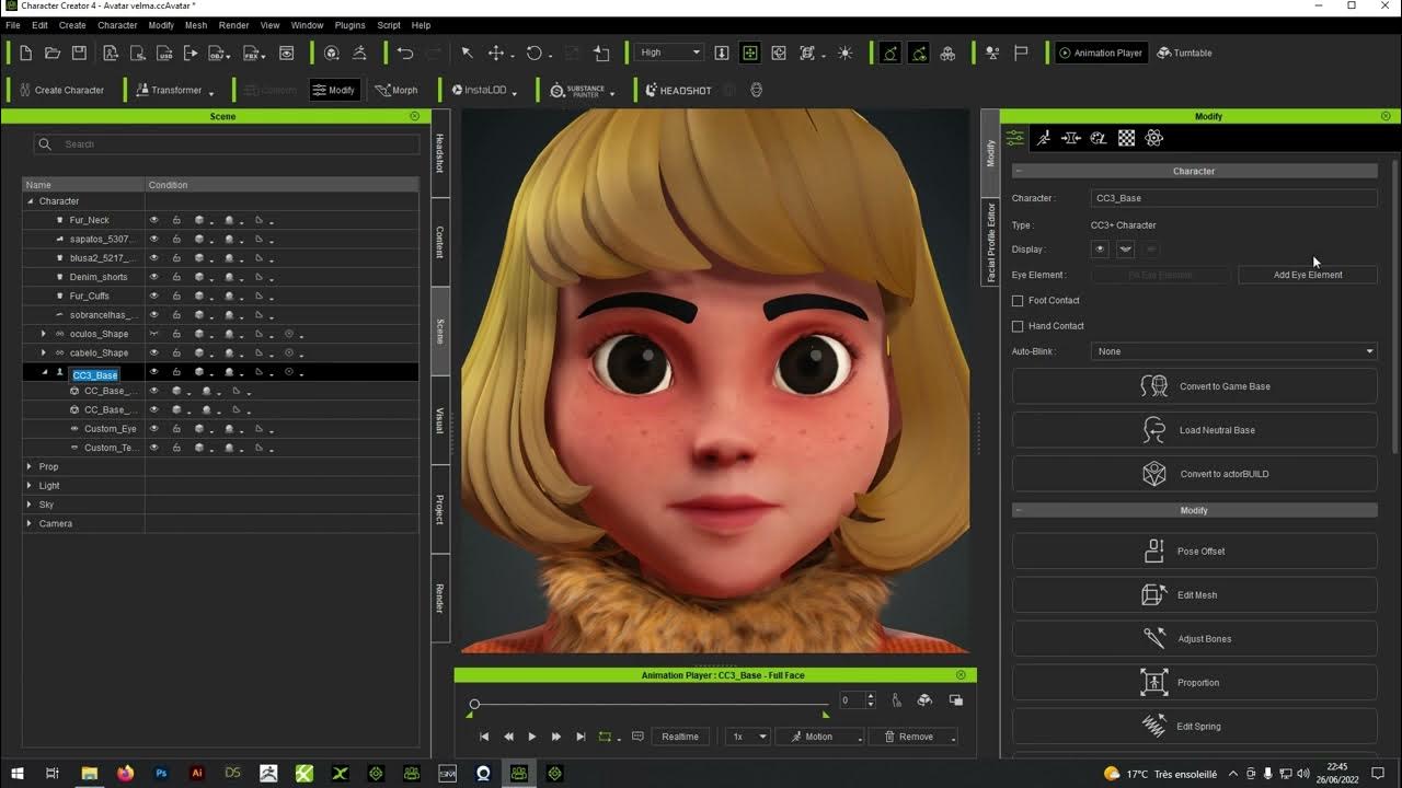 iclone8,cc4 Velma Dinkley For G8F to ic8 freevip - YouTube