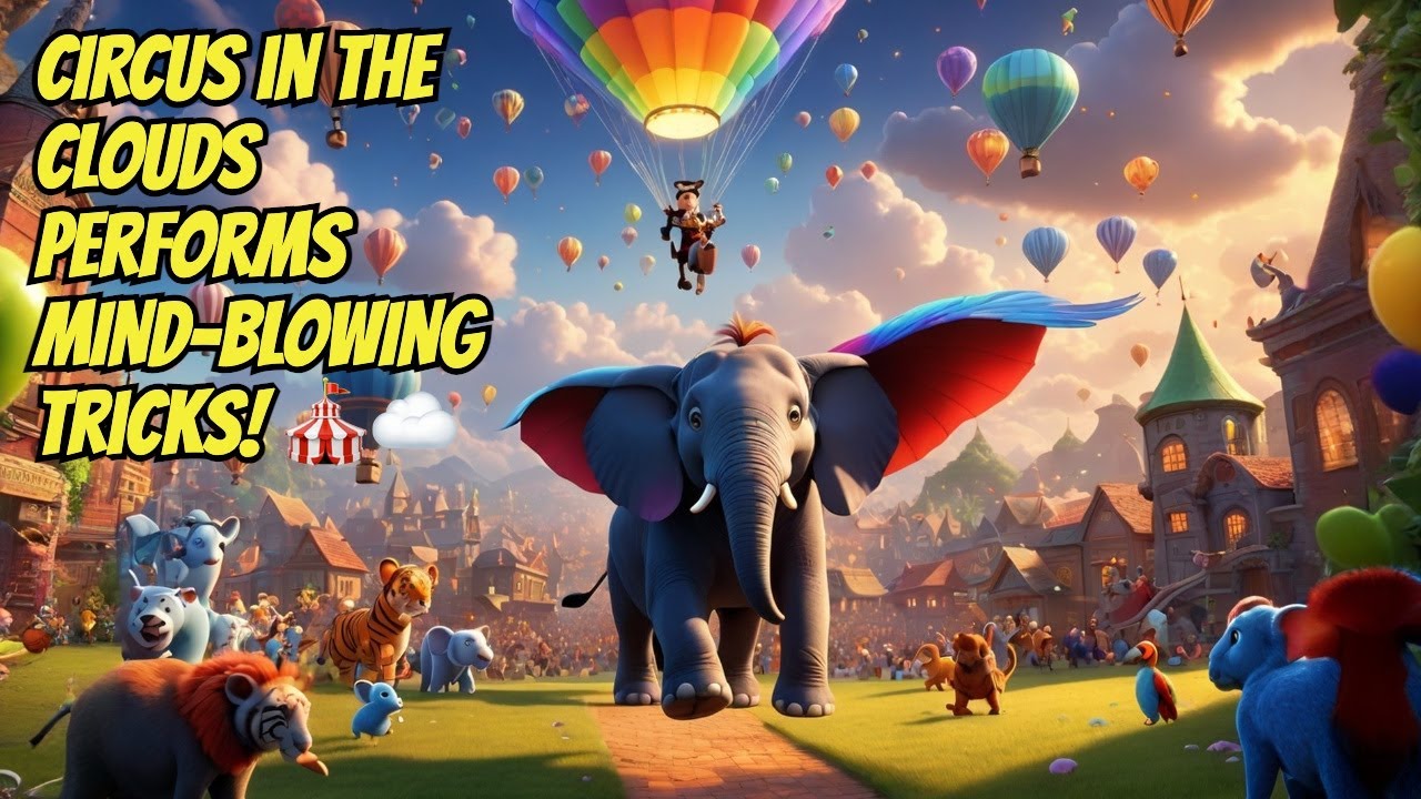 CIRCUS in the CLOUDS Performs MIND-BLOWING Tricks! 🎪☁️ - YouTube