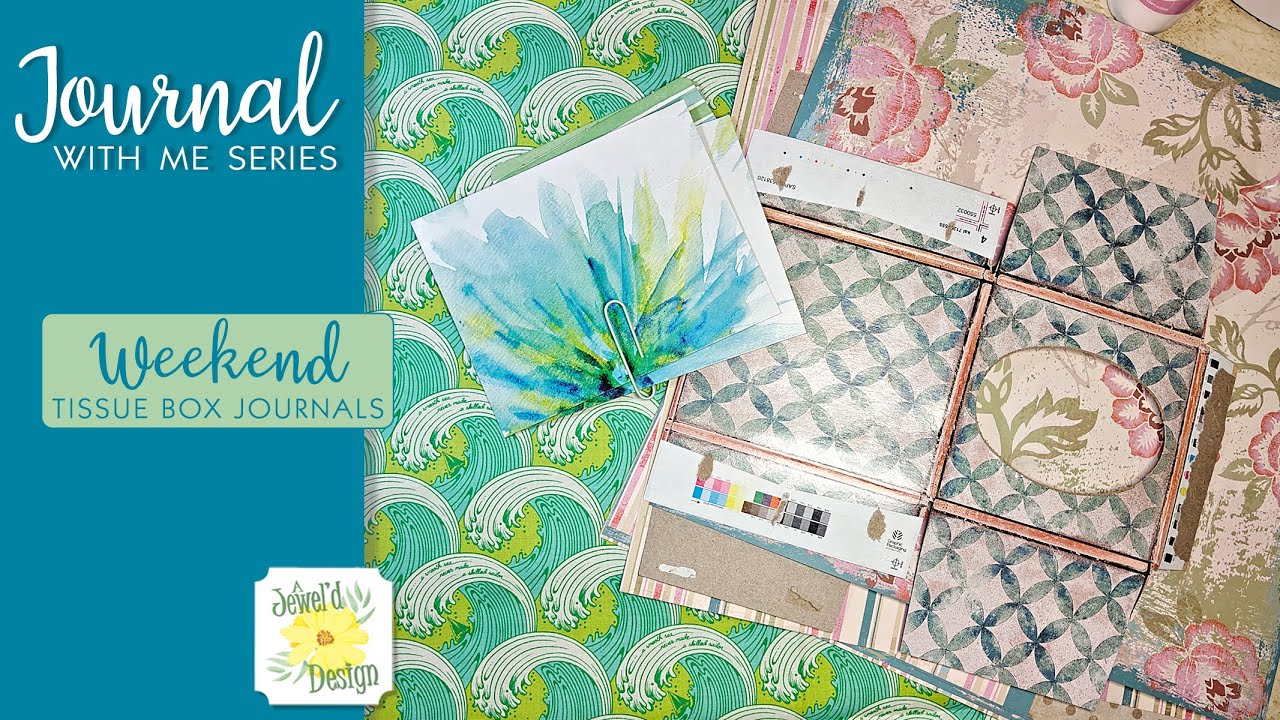 Tissue Box Journals - 2 different applications - Small Square journals ...