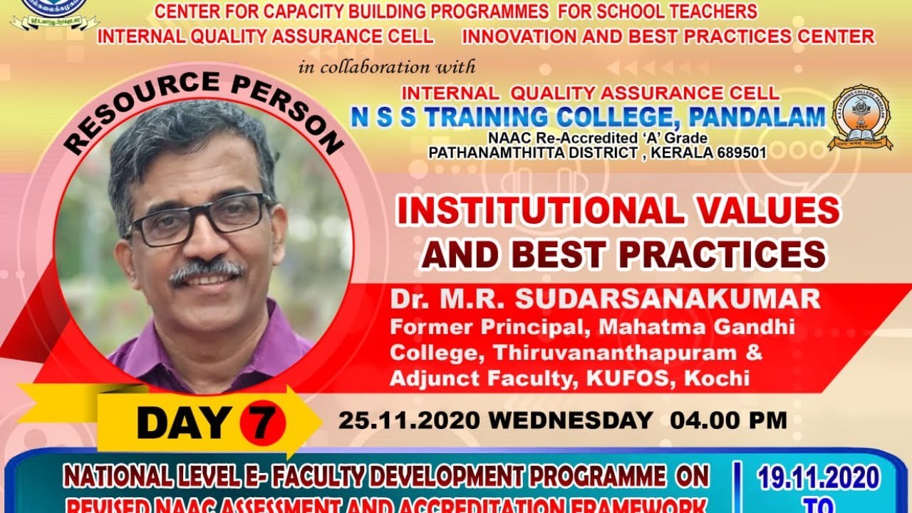 Institutional Values and Best Practices - YouTube