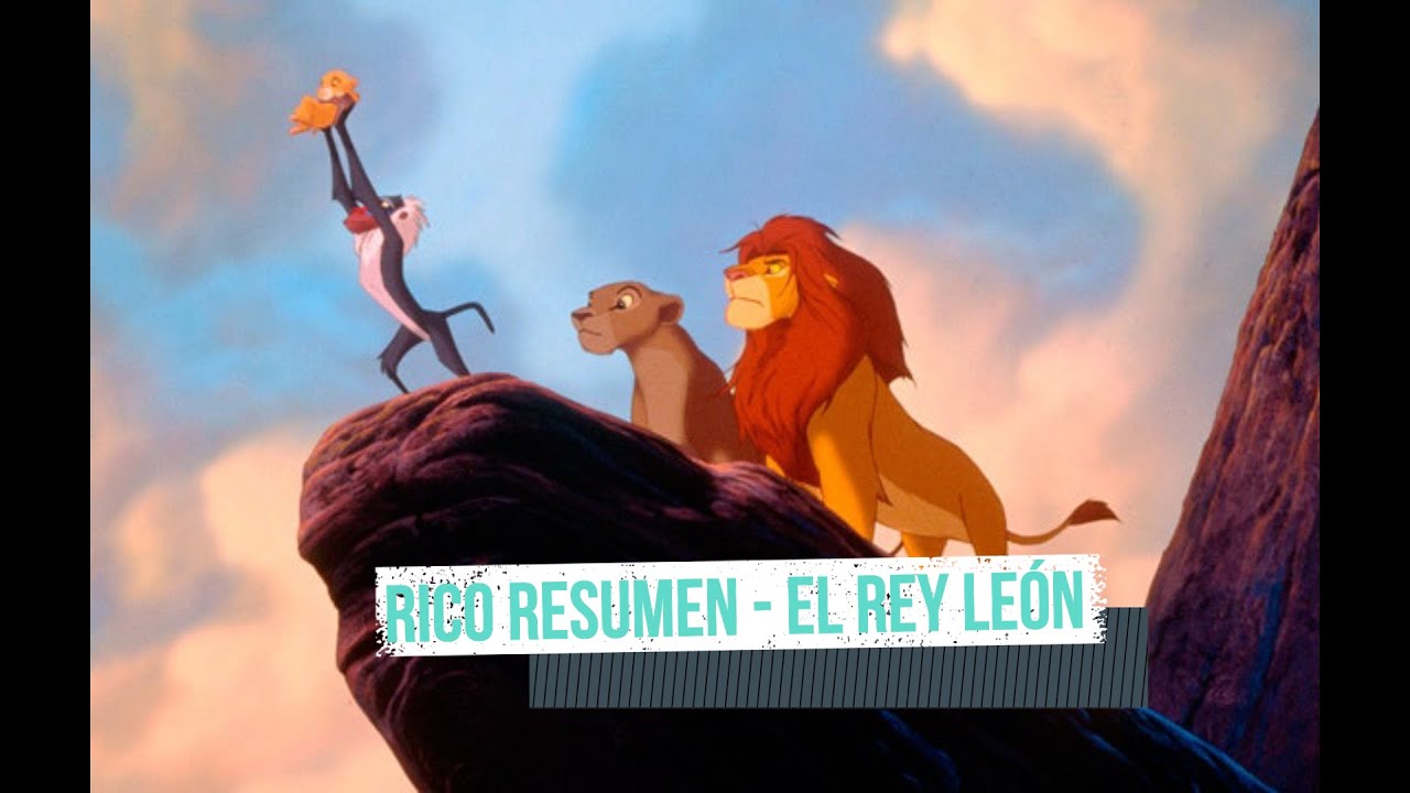 El Rey Leon I La Historia en 1 Video - Rico Resumen #Resumendepeliculas ...