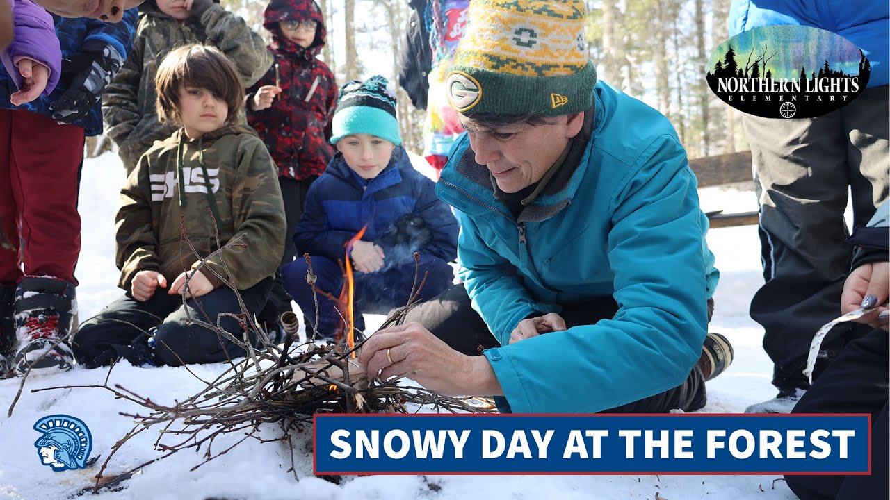 A Snowy Day At The Forest | School Field Trip | Northern Lights ...