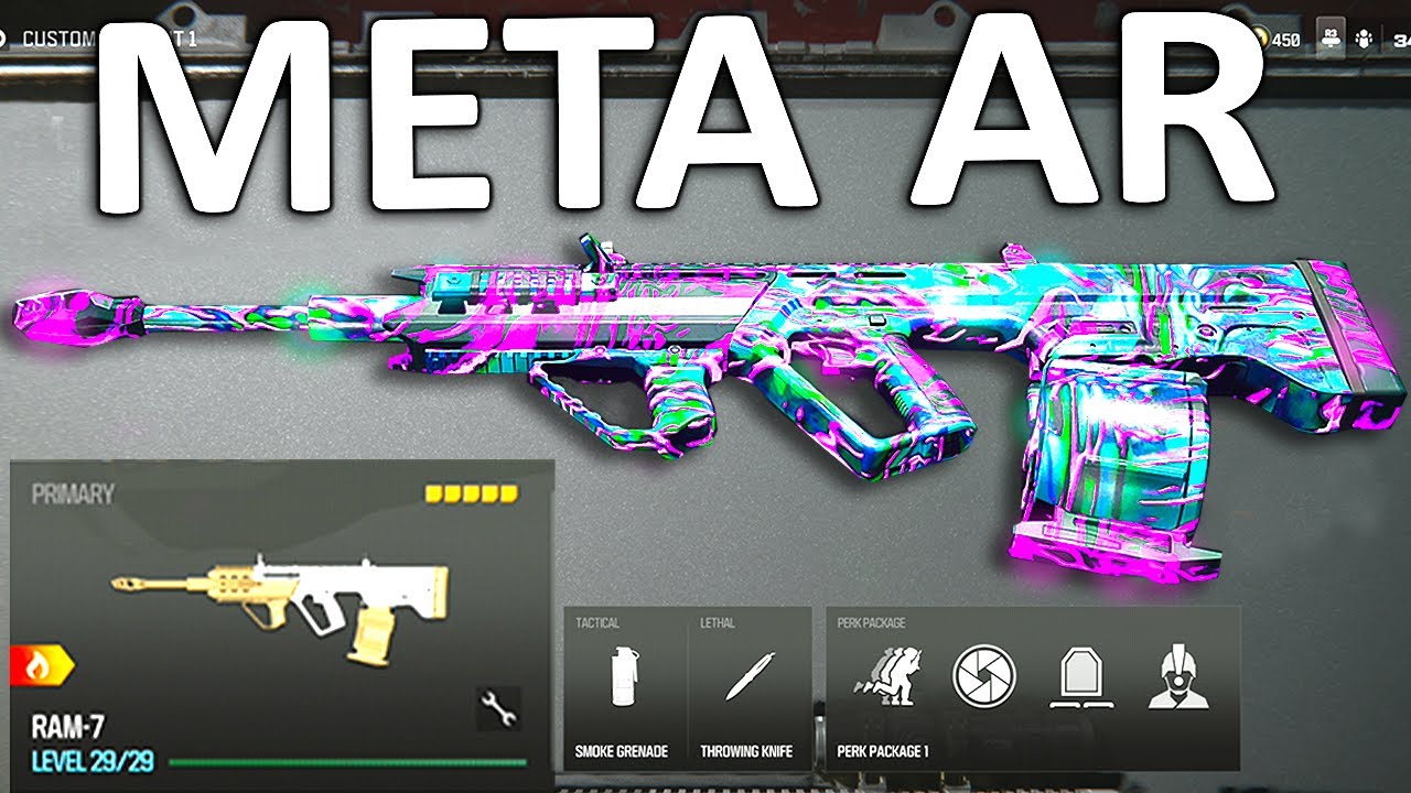 This RAM 7 Loadout is META in WARZONE 3! 😍 (Best RAM 7 Class Setup ...