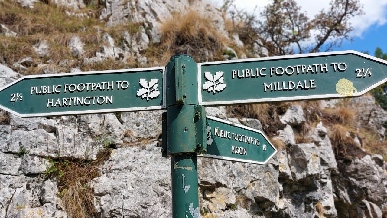 Biggin Dale Peak District circular walk - YouTube