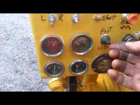 sicard wheel loader snow blower - YouTube