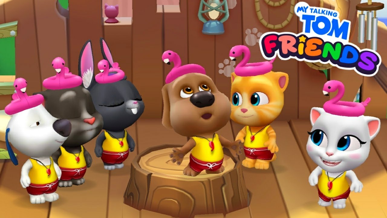 My Talking Tom Friends Autumn Update Soon Gameplay Walkthrough Episode ...