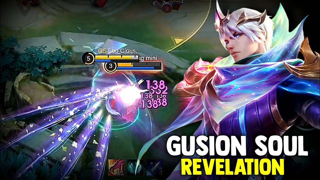 Finally Gusion Soul Revelation!! Best And Smooth Skin Ever / Gusion ...