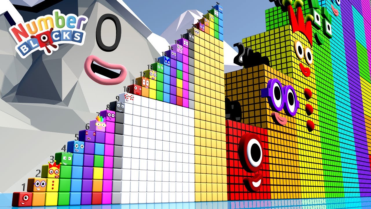 Looking for Numberblocks Step Squad ZERO to 25 vs 1000 to 25,000 HUGE ...