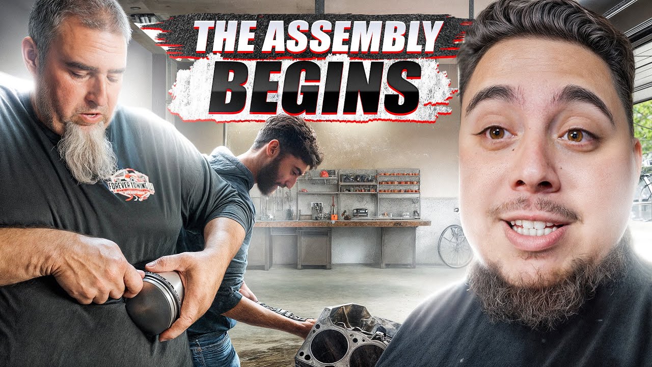 installing 5.2 magnum pistons | Part 2 - YouTube