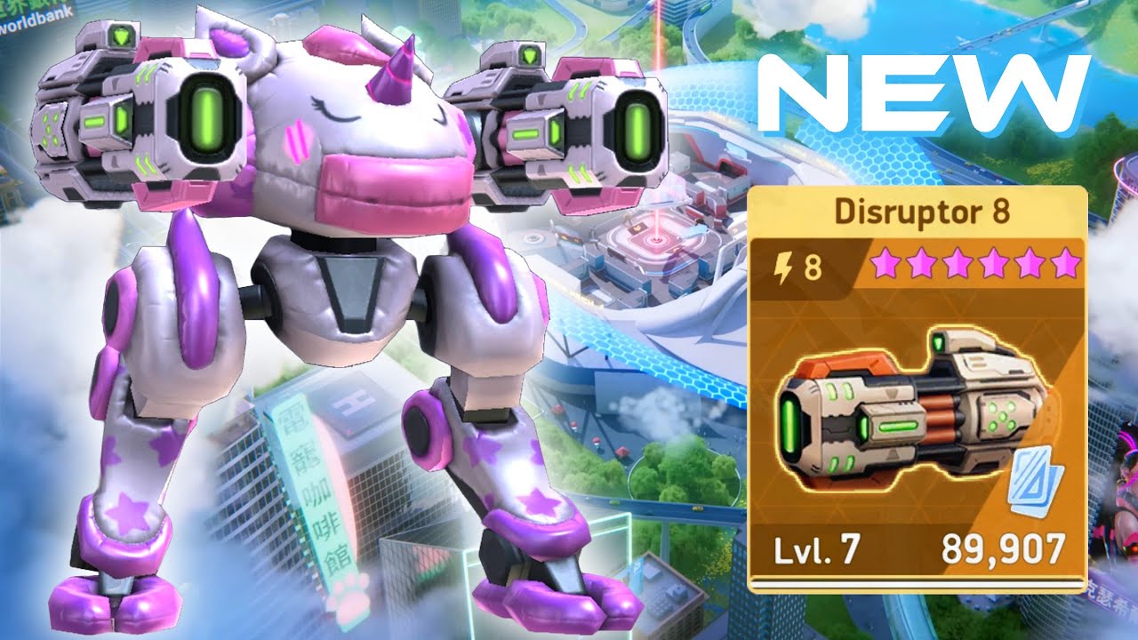 Lancer and Disruptor 8 - Mech Arena - YouTube