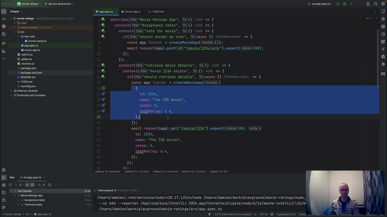 Test Driven Development example - part 4 - YouTube
