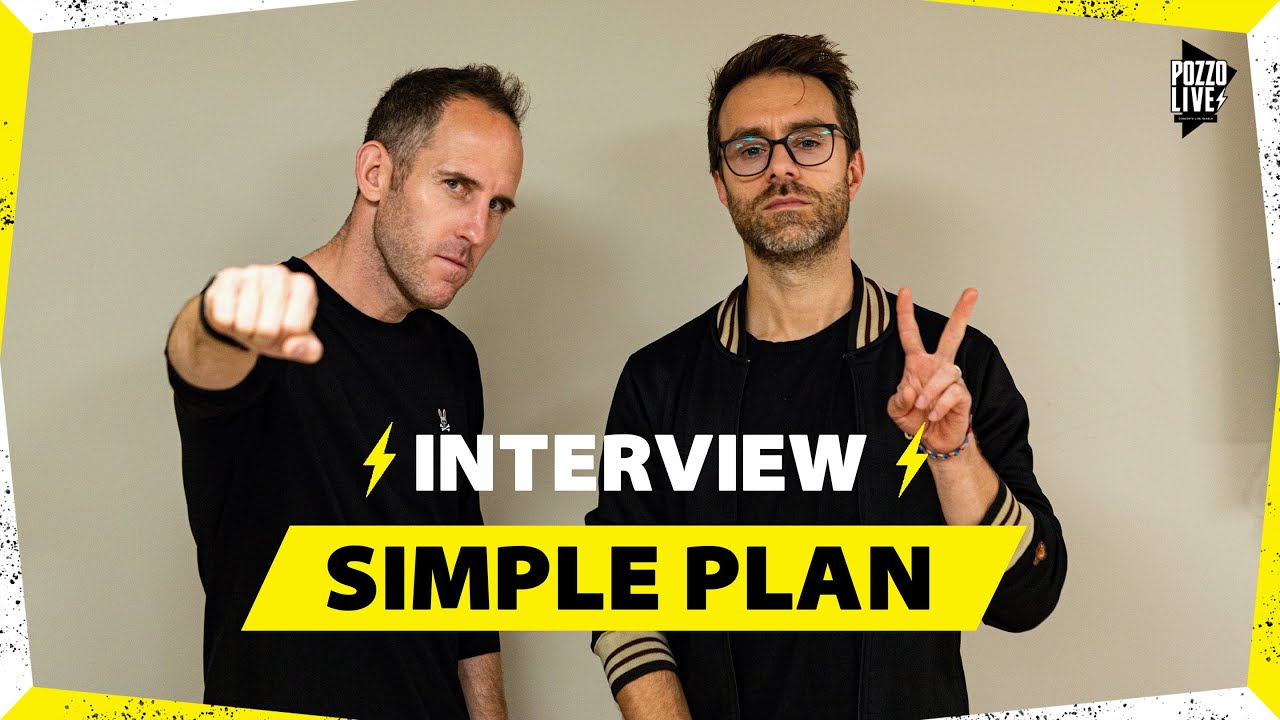 Interview Simple Plan - Paris - Septembre 2022 - French with English ...
