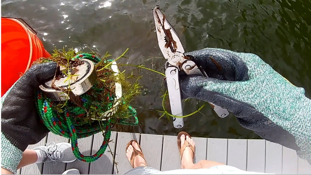 Leatherman Found at Dinky Dock in Winter Park, FL! | Magnet Fishing ...