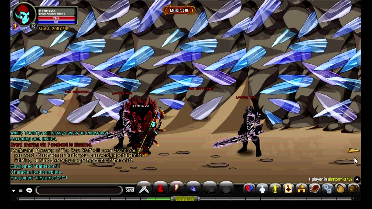 AQW Tutorial - Etherstorm Farming - YouTube
