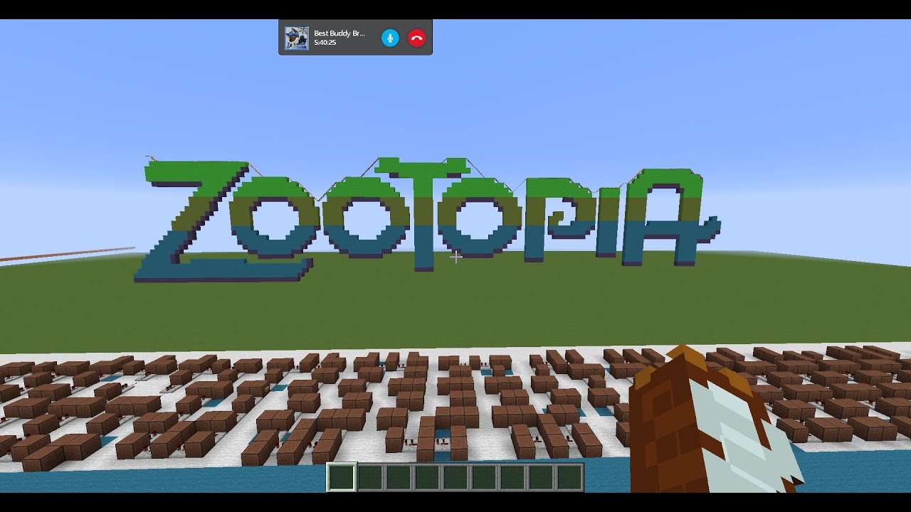 Shakira - Try Everything - Zootopia (Minecraft Noteblocks) - YouTube