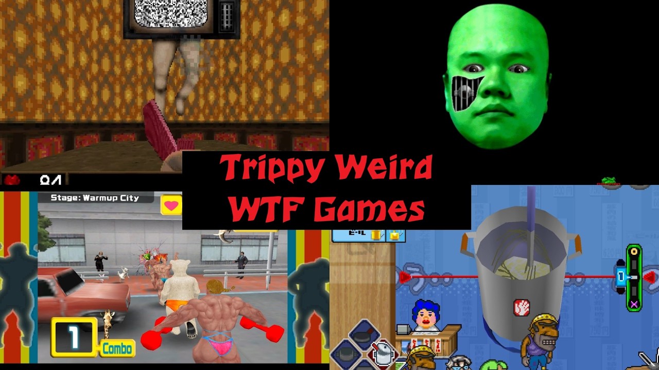 Trippy Weird WTF Games (PART 1) - YouTube