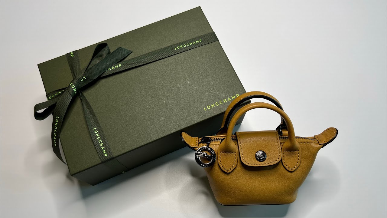Gift Idea for her! Nano Longchamp Le Pliage Cuir@Lux_Tech,@longchamp ...
