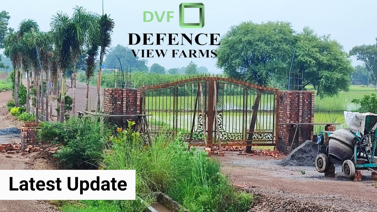 DVF Farms Entry Gate and Main Boulevard Update - YouTube