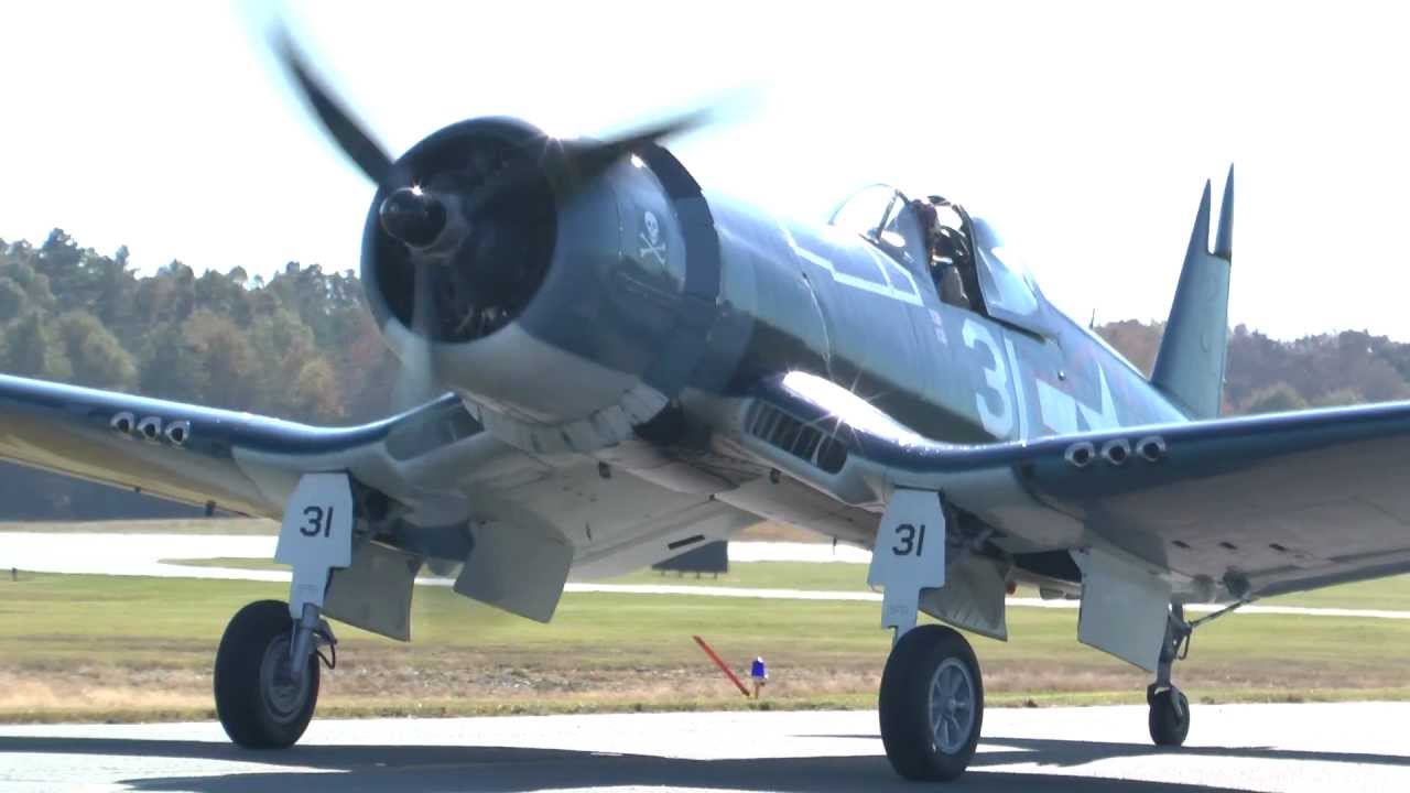 Corsair's at Warbirds Over Monroe Air Show 2012 Saturday - YouTube