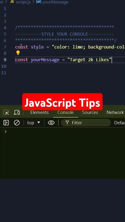 JavaScript Tips #shorts #coding #javascript #tipsandtricks #viral - YouTube