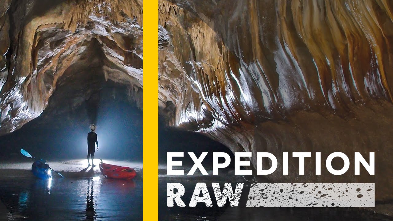 Watch: Inside the World's Longest Sea Caves | Expedition Raw - YouTube