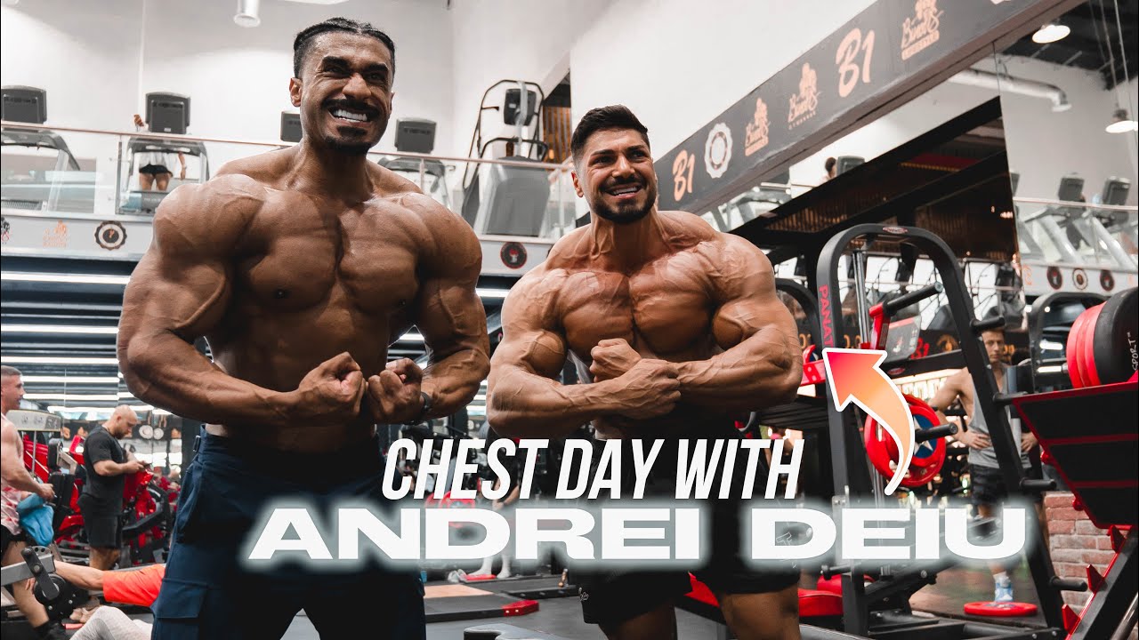 BIG CHEST WORKOUT WITH ANDREI DEIU - YouTube