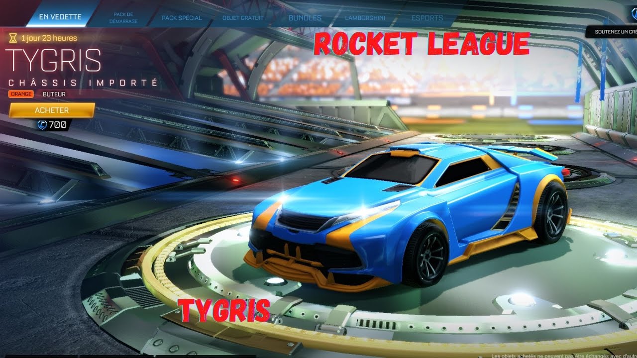 *NEW* TYGRIS AUTO BOUTIQUE 26 AVRIL 2021 ROCKET LEAGUE / ITEM SHOP 26/ ...