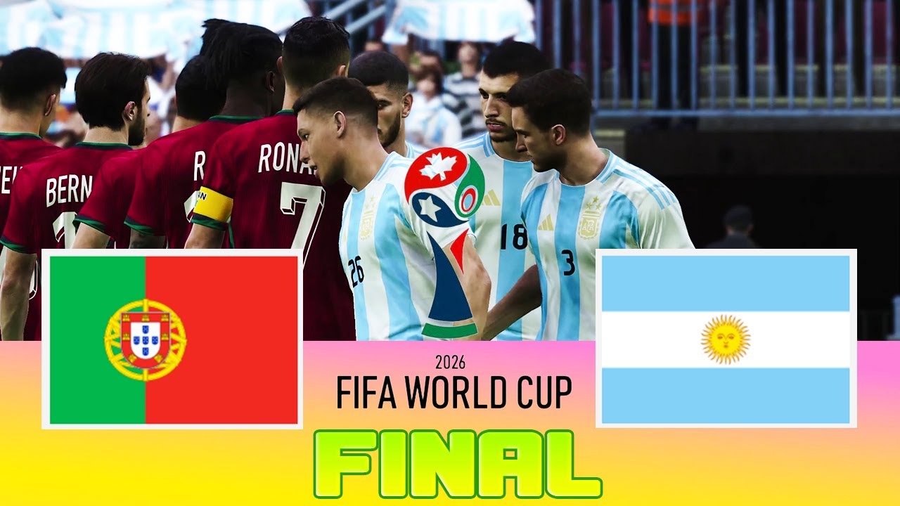 PORTUGAL vs ARGENTINA - Final FIFA World Cup 2026 | Full Match All ...