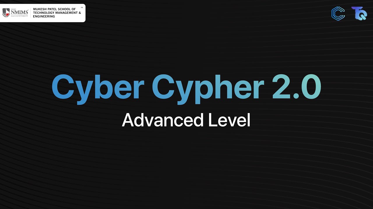 Advanced | Cyber Cypher 2.0 - YouTube