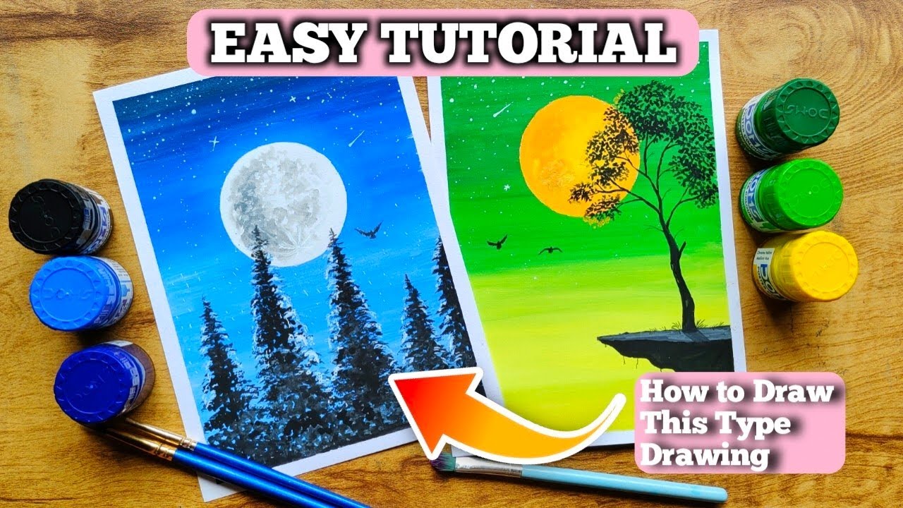 Easy Poster Colour Painting Tutorial Poster Colour Drawing How To Use easy-poster-colour-painting-tutorial-poster-colour-drawing-how-to-use