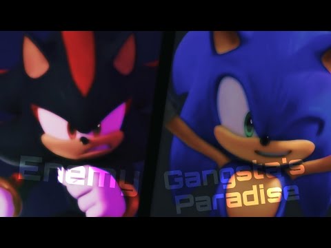 Sonic Prime / Sonic and Shadow Edit / Enemy × Gangsta's Paradise / # ...