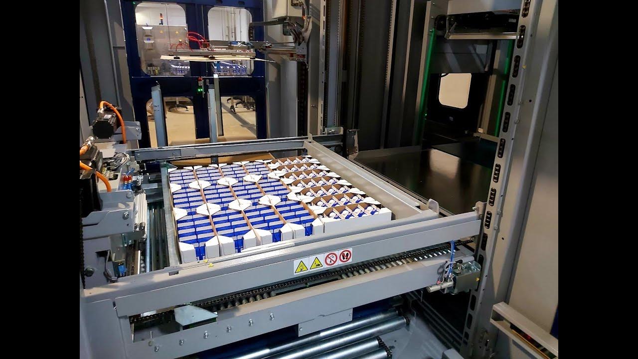 ROBOPAC END-OF-LINE SOLUTION FOR DAIRY INDUSTRY AT MEDINA FRESHWAYS - YouTube