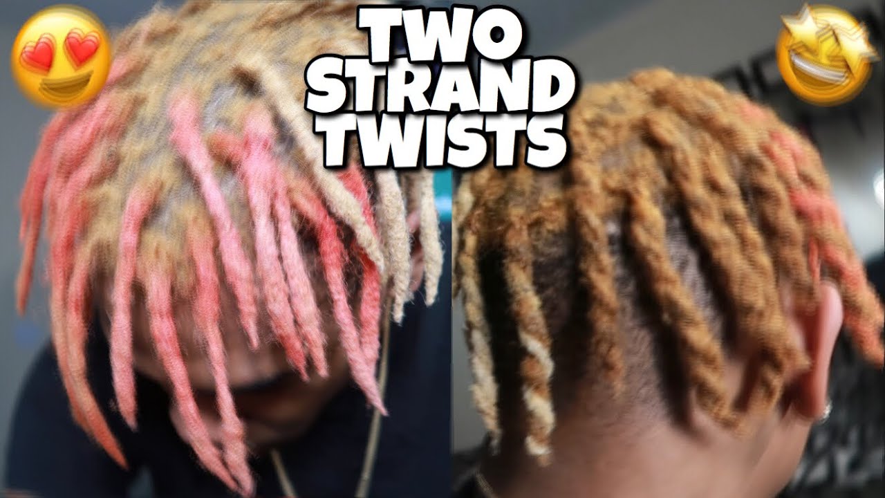 TWO STRAND TWISTS ON DREADLOCKS! | VLOGMAS DAY 7 - YouTube