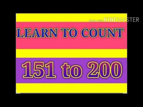 Counting 151-200 - YouTube