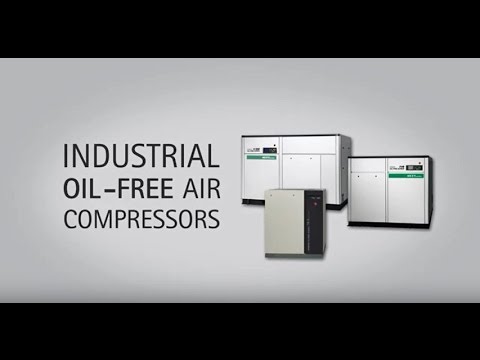 Hitachi SRL Oil-less Air Compressors - YouTube