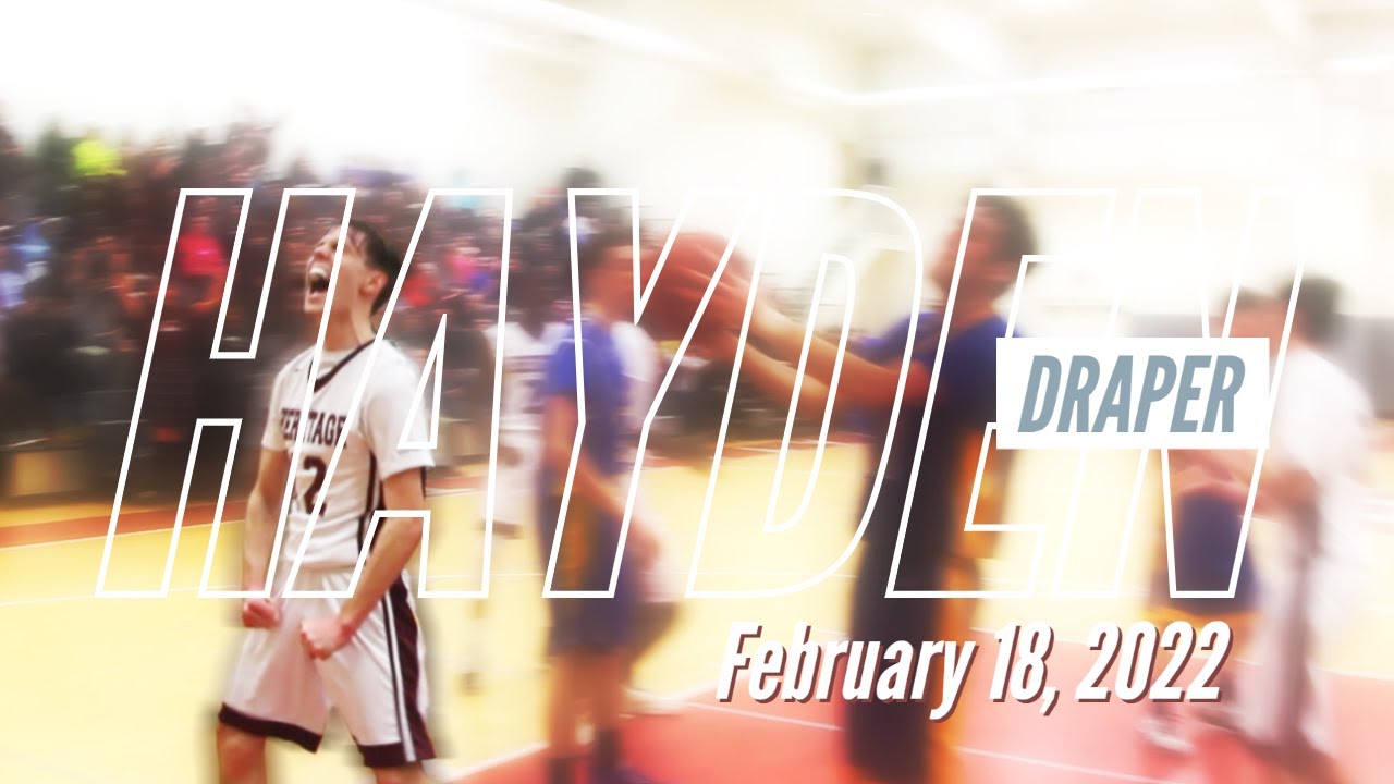 20220218 - Hayden Draper varsity basketball game clips - YouTube