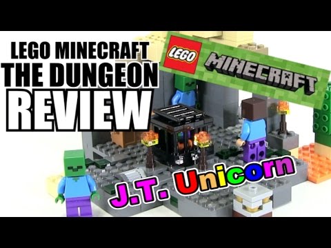 Lego Minecraft The Dungeon Set 21119 Review, Unboxing, and Time-Lapse ...