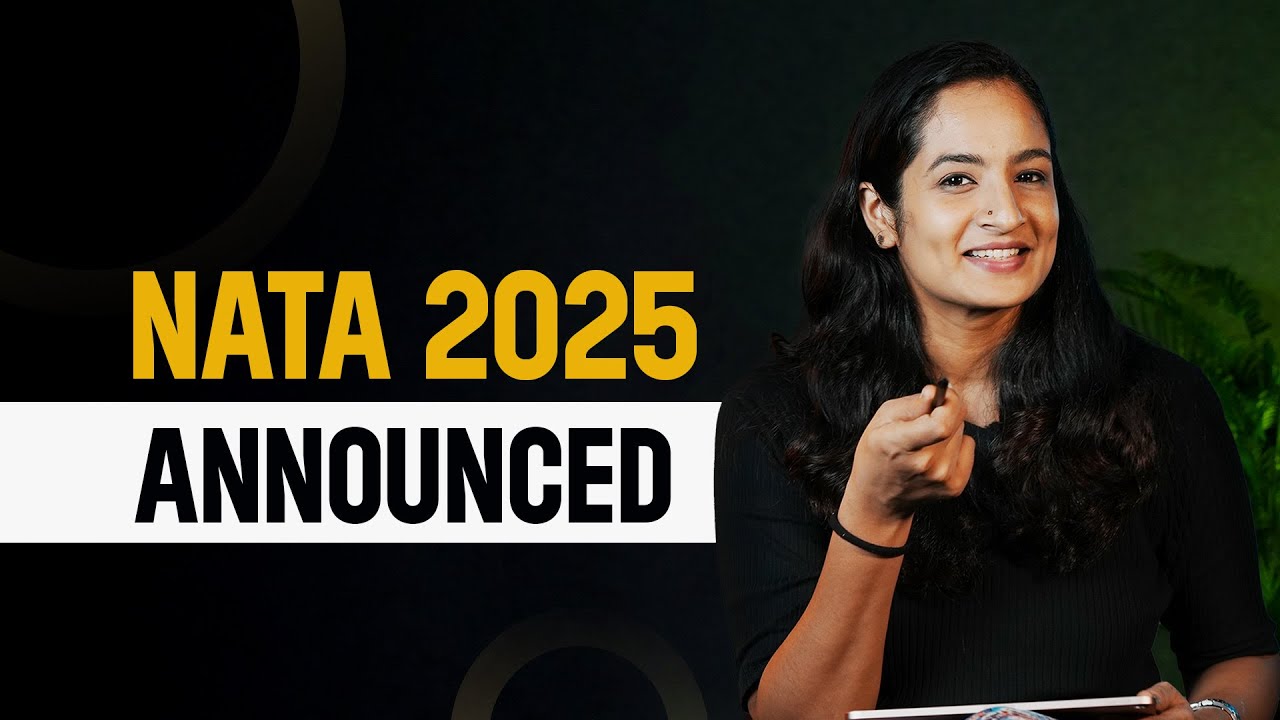IMPORTANT NATA 2025 UPDATE | NATA 2025 EXAM DATES ANNOUNCED | NATA FOR ...