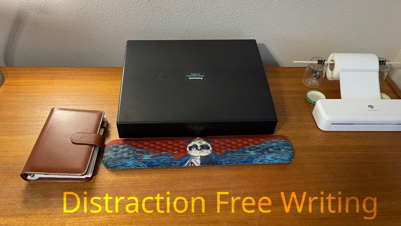 The Art of Distraction-Free #Writing with a Thermal #Typewriter - YouTube
