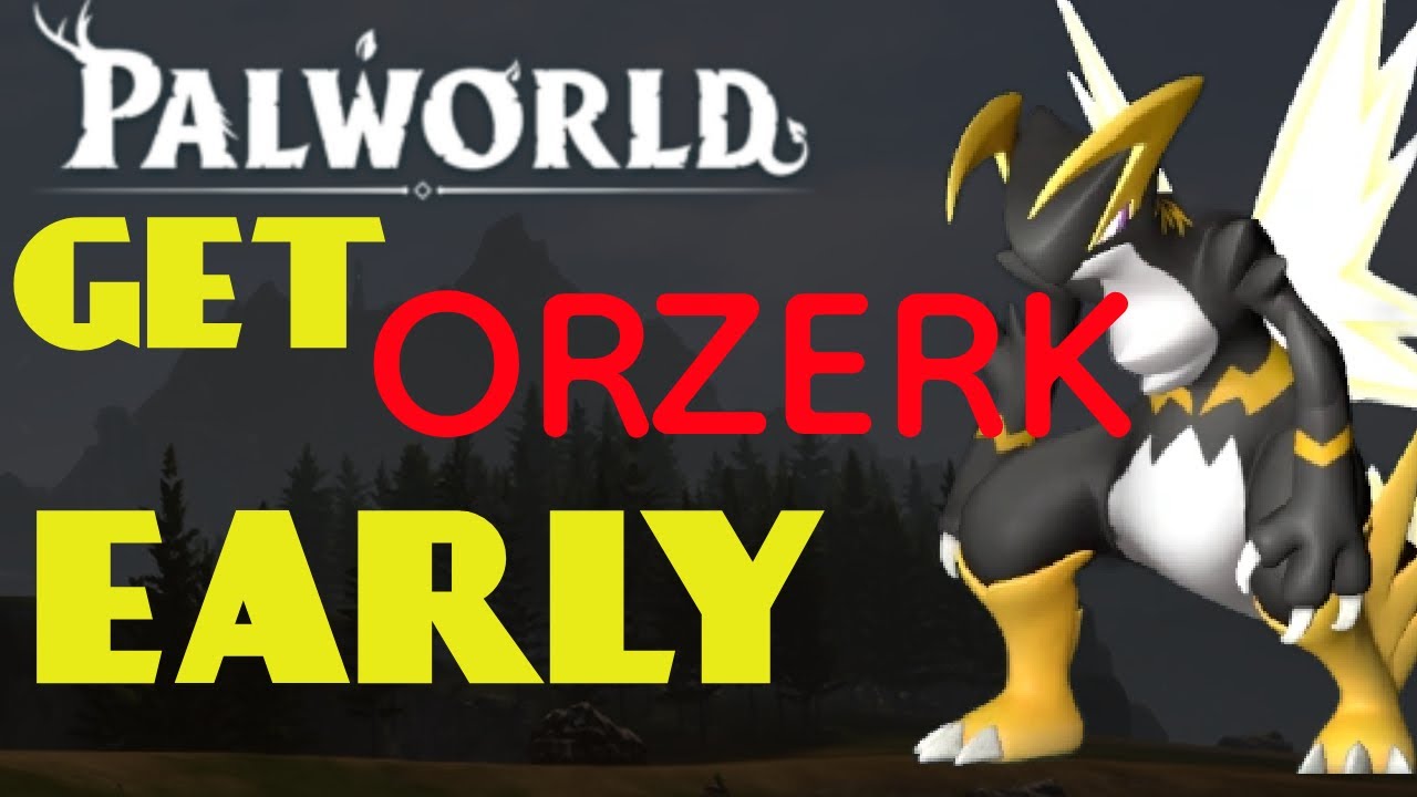 Palworld: How Get To Rare Pal Orserk Early(Breeding Guide) - YouTube
