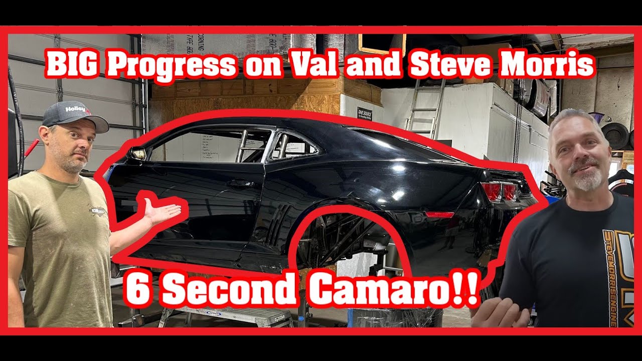 Making Progress on Val and Steve Morris 6 Second Drag and Drive Camaro ...