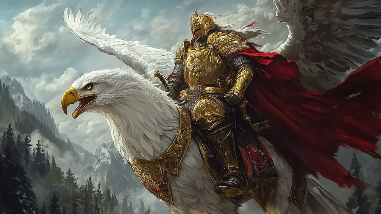 Valiant Knight Music and Eagle Symphony ⚔️ Empower Determination and Rejuvenate Spirit - YouTube