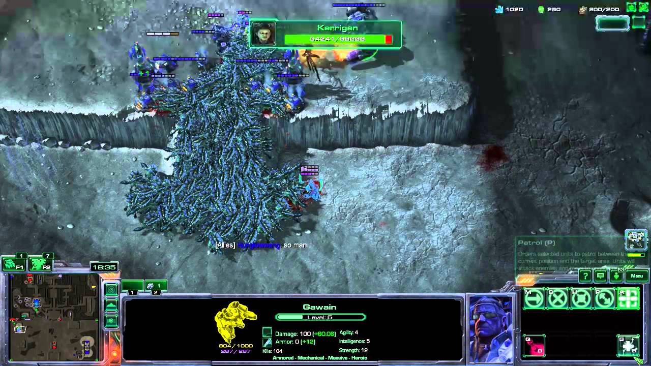 SC1 Kerrigan Survival with Luminous! - YouTube