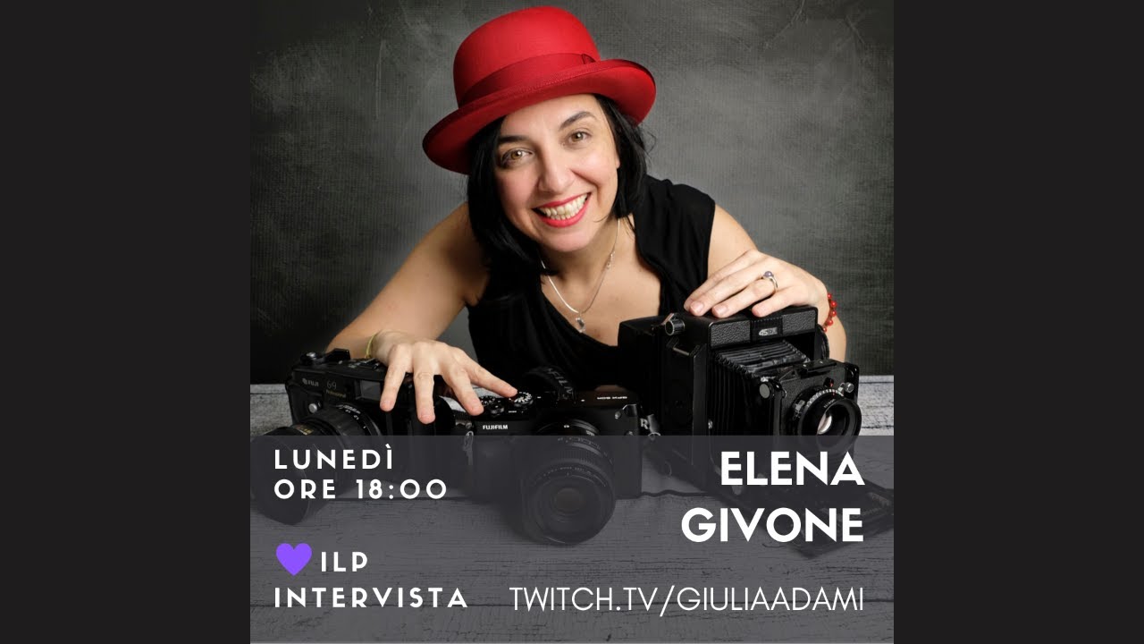 🔴 #AboutPhotography: ️ ILP Intervista con Elena Givone - YouTube