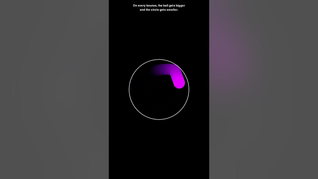 Ball bouncing simulation - YouTube